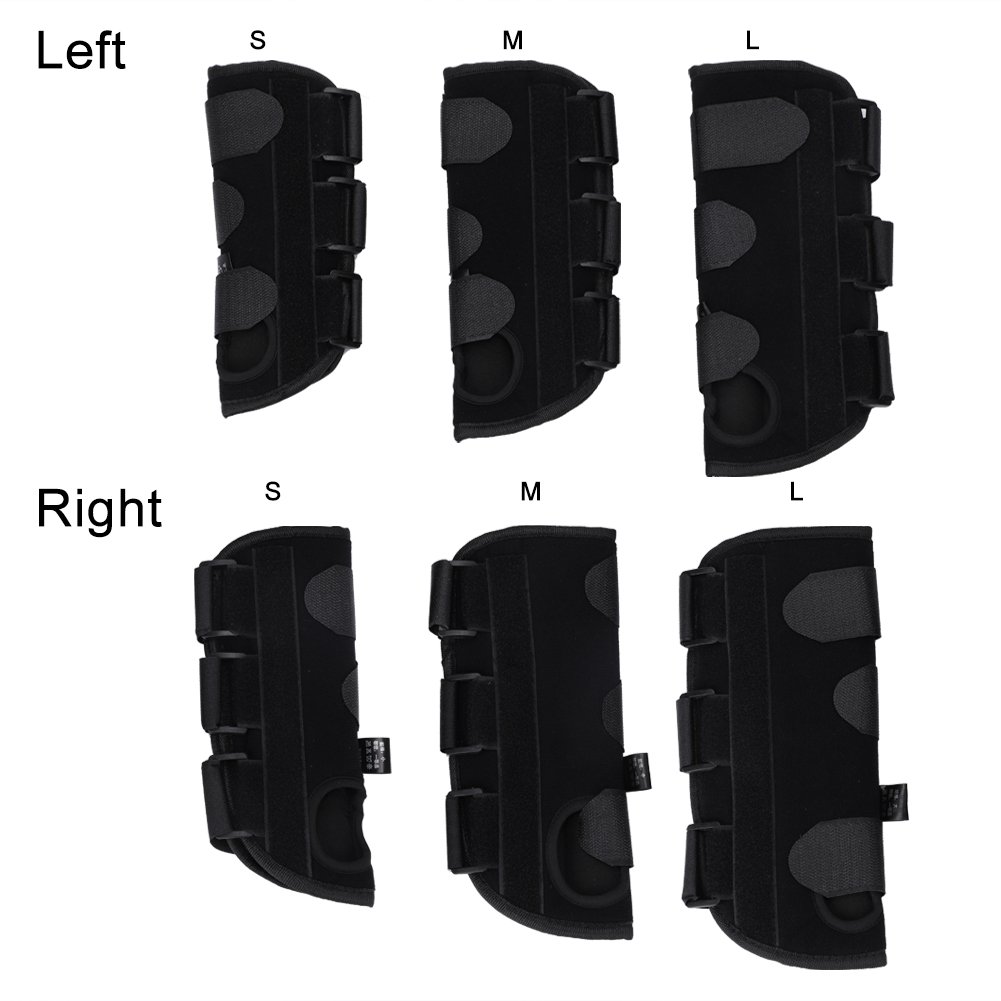 Sonew Wrist Support Brace with Splint Adjustable Wrist Brace Hand Support Arm Strap Breathable for Injuries to Carpal Tunnel, Arthritis Recovery And Sprains(M-Right)
