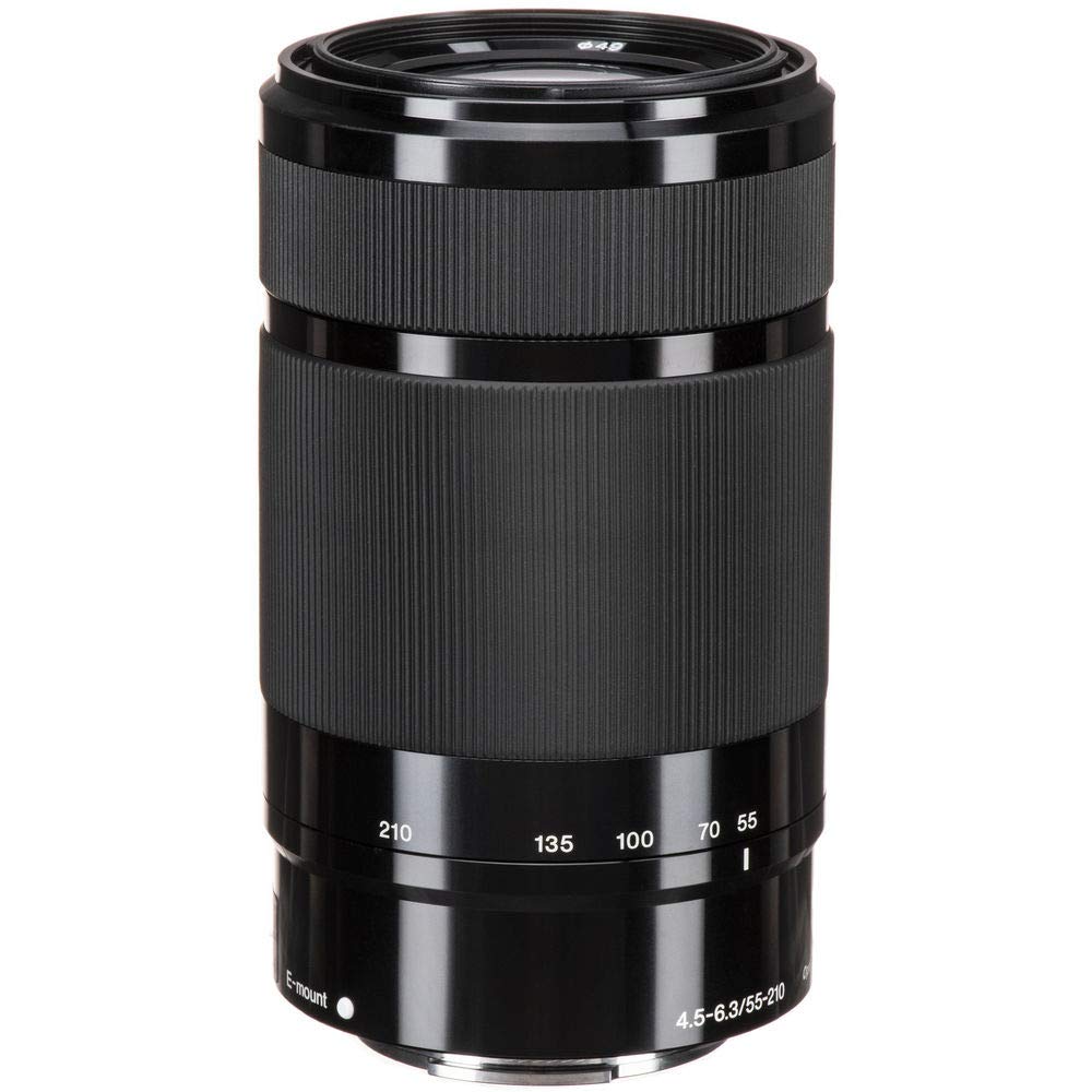Sony Alpha a6100 Mirrorless Digital Camera 24.2MP with 16-50mm & 55-210mm Lenses + 64GB & 32GB Memory Cards, Sturdy Equipment Carrying Case, Spider Tripod, Camera Flash, Software Kit and More