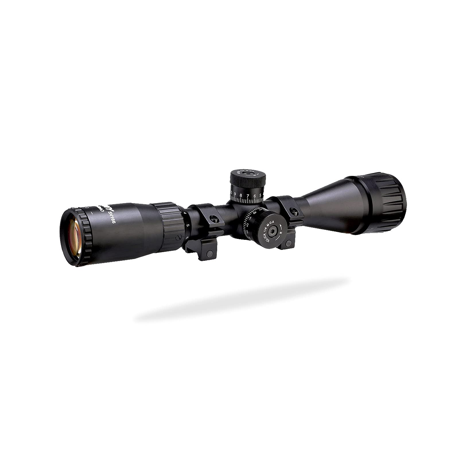 SVBONY SV166 Rifle Scope 3-9x40 AO, Rifle Scopes for Hunting, Spring Loaded Instant Zero Resets Turrets, Parallax Adjustment, Mil Dot Reticle Rifle Scope, for 20mm Picatinny and Weaver Rails