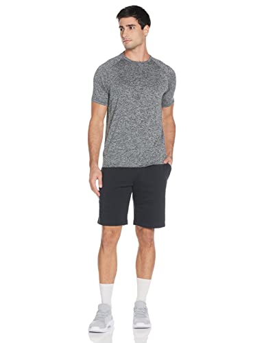 Under Armour Men's Rival Fleece Shorts , Black (001)/Onyx White , X-Large