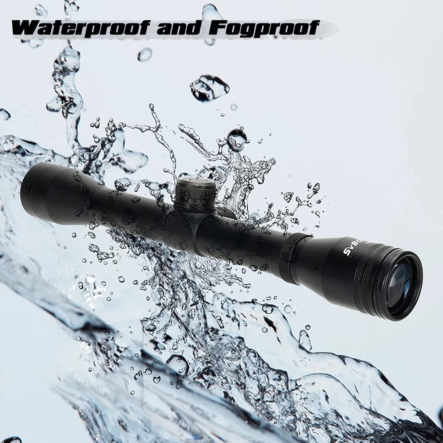 SVBONY SV175 Rifle Scope 4x32, Crosshair Reticle, Long Eye Relief Rifle Scope, Anti-scratch Layer Design, 20mm Free Mounts and Scope Cover Included