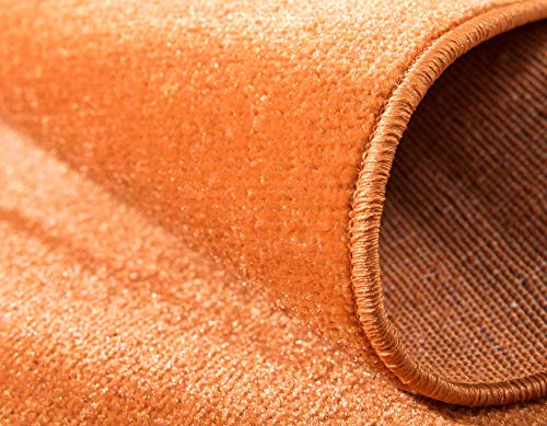 Unique Loom Williamsburg Collection Area Rug - Solid (7' 10" x 10' Rectangle, Salmon)