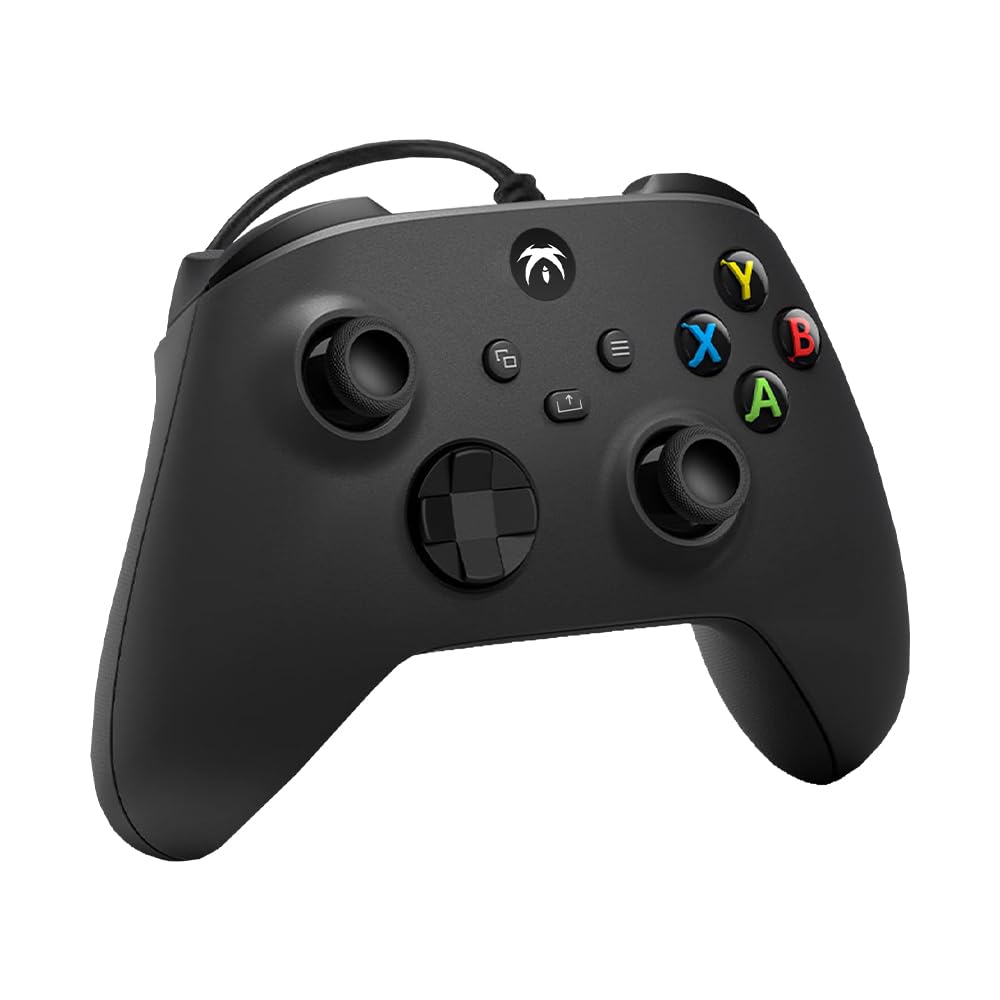 ZFY Controller Wired Compatible with Xbox Series X/S,Xbox One X/S,Windows 7/8/10,Wired Controller with Share Button/Hall Trigger