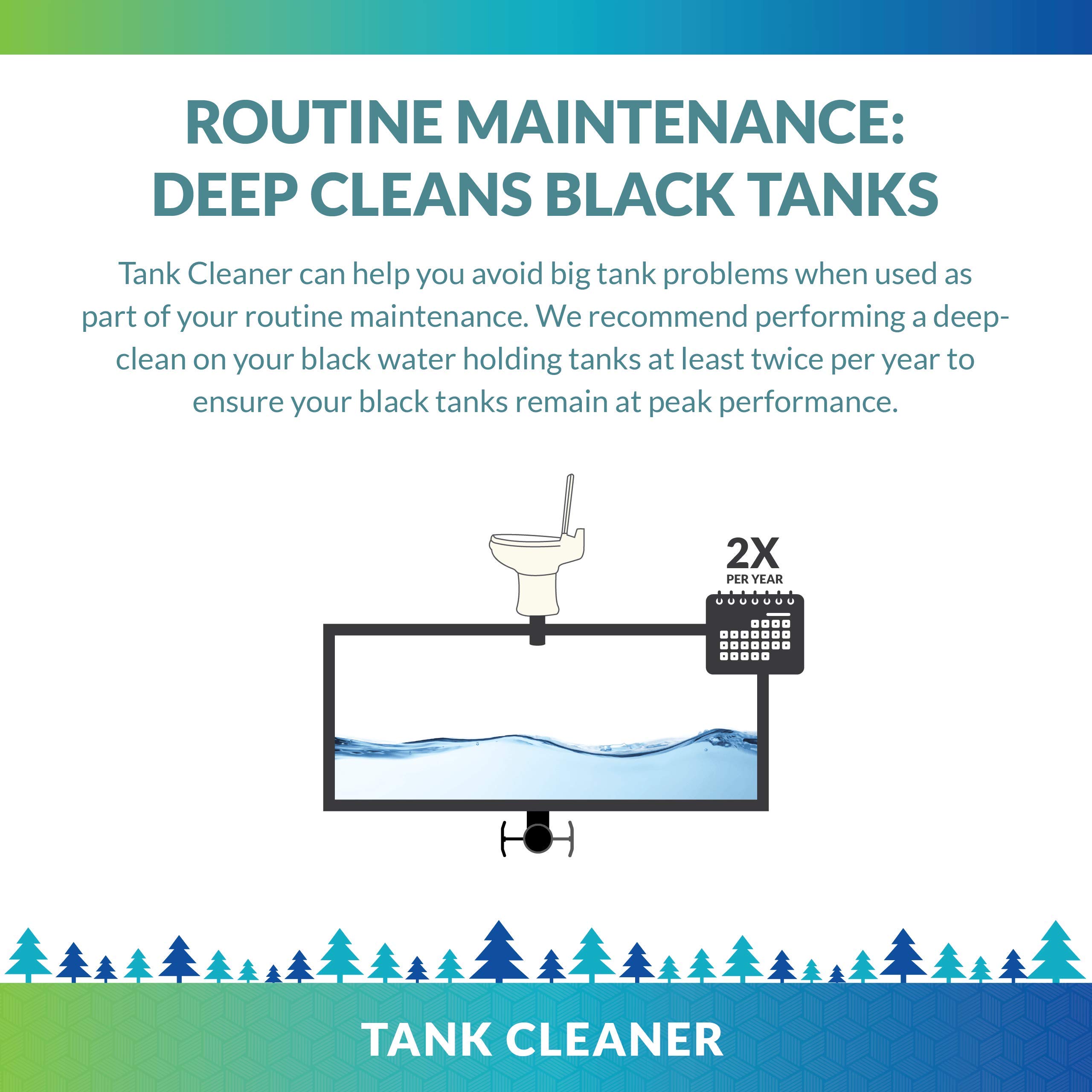 Unique RV Holding Tank Cleaner – 32 oz. | Opens Clogged Black and Gray Tanks in RVs and Boats | Septic and Harbor Safe Formula | Works Overnight to Open Backed-Up Tanks