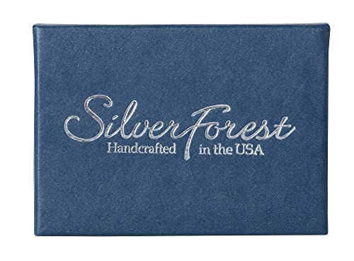 Silver Forest Hammered Heart Dangle Earrings Ne-0395