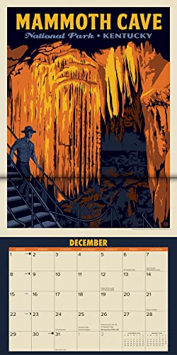 Willow Creek Press National Parks (ADG) Monthly 2024 Wall Calendar (12" x 12")