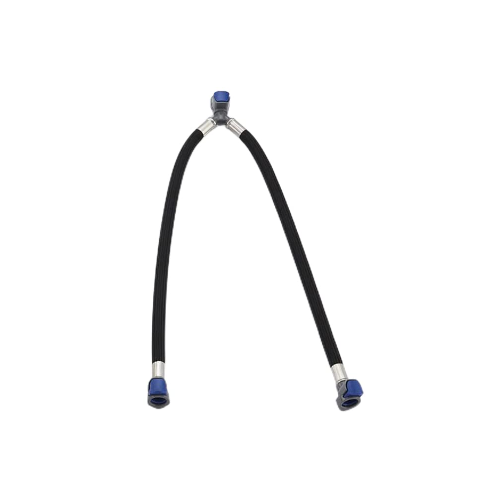 Weirun Replacement Part Quick Connect Hose for Bathtub Tub Filler Bathroom 3 Hole Sink Vanity Widespread Faucet Double Handle Mixer Tap,Black