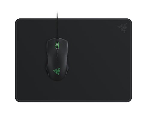 Razer Invicta Gaming Mouse Pad: Aircraft-Grade Aluminum Base - Included Double-Sided Mat Surface for Personalization - Anti-Slip Rubber Base - Gunmetal