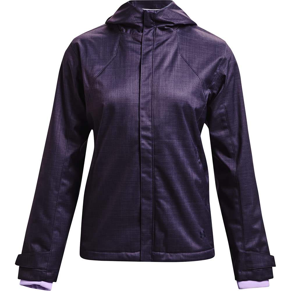 Under Armour Women's ColdGear Infrared Sienna 3-in-1 Jacket, Twilight Purple (500)/Midnight Navy, Small