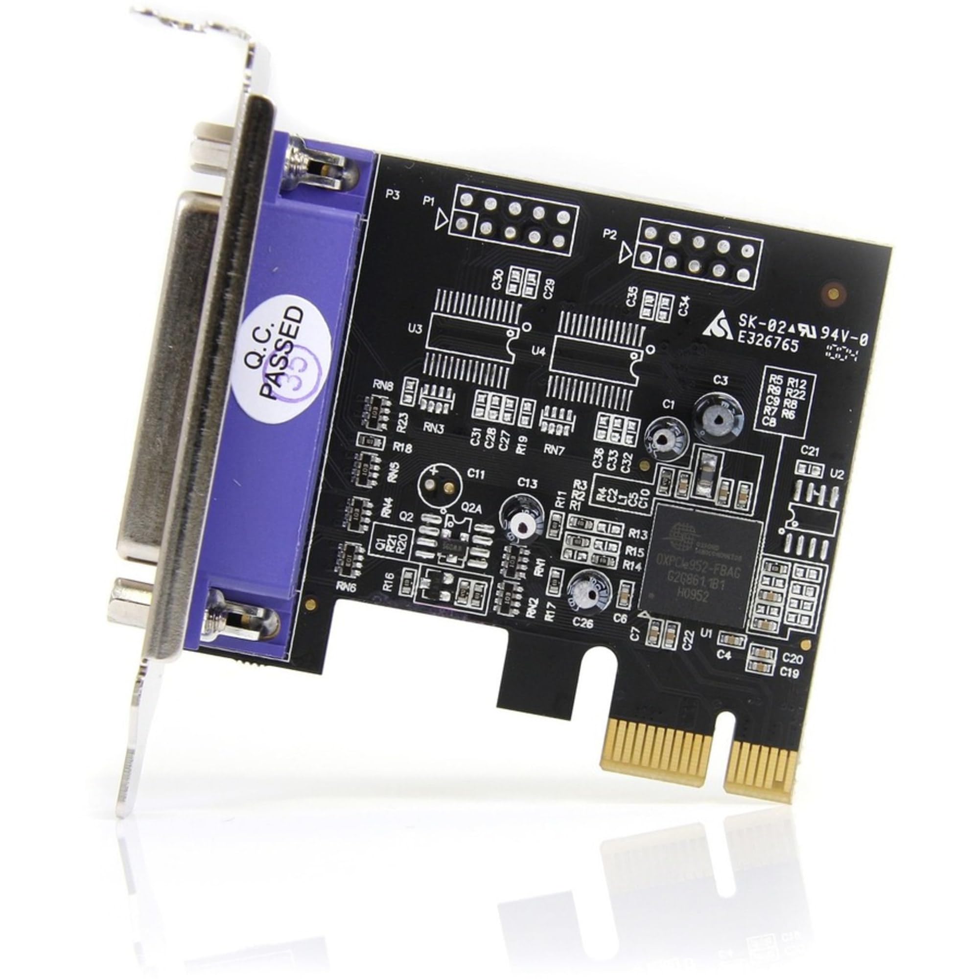 StarTech.com 1 Port PCI Express Low Profile Parallel Adapter Card - SPP/EPP/ECP Parallel Card (PEX1PLP)