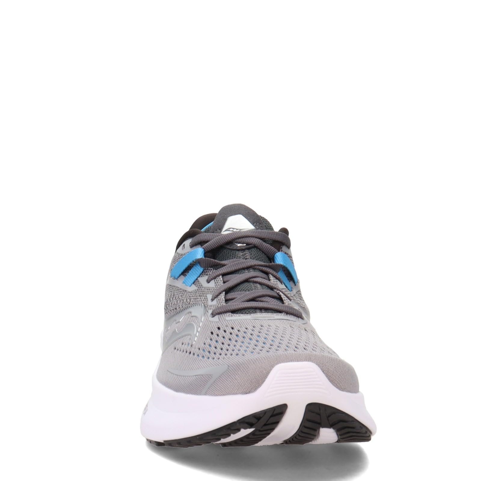 Saucony Men's Ride 15 Running Shoe, Alloy/Topaz, 11.5