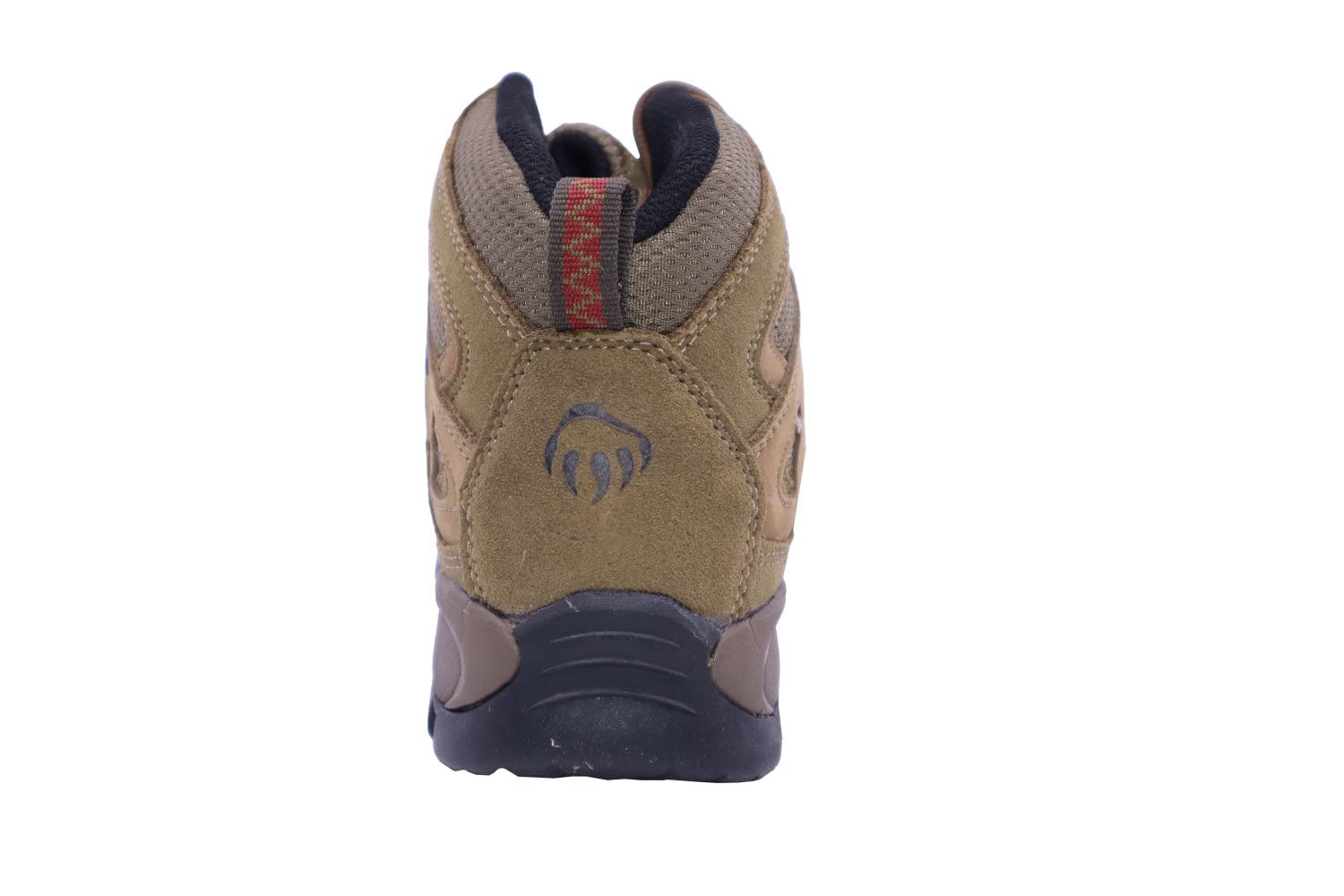 WOLVERINE Men's Black Ledge FX Waterproof Mid-Cut Hiking Boot (8 M in Brindle/Red)