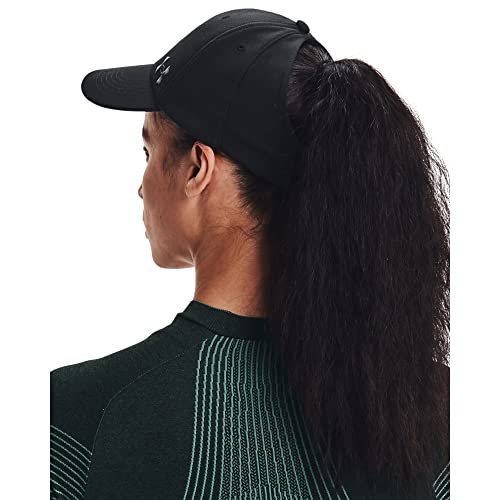 Under Armour Women's Play Up Wrapback, Black (001)/Black, One Size Fits Most