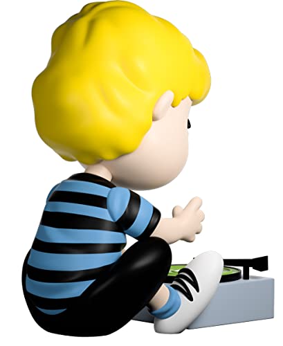 Youtooz Schroeder Peanuts Figure, 3.5" Youtooz Peanuts Figures - Schroeder with Record Player Figure - Youtooz Peanuts Collection
