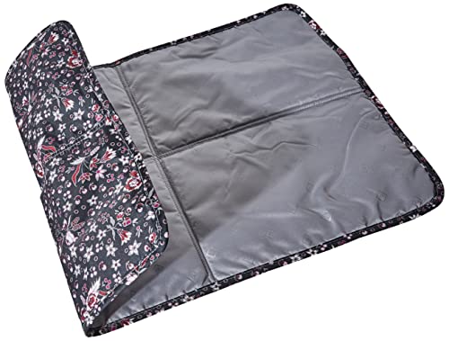 Vera Bradley Women's Performance Twill Ultimate Baby Diaper Bag, Tranquil Gray, One Size