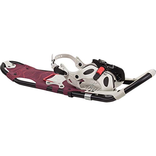 Tubbs Women's Wilderness Day Hiking Snowshoes, Maroon/Black, 30 in.