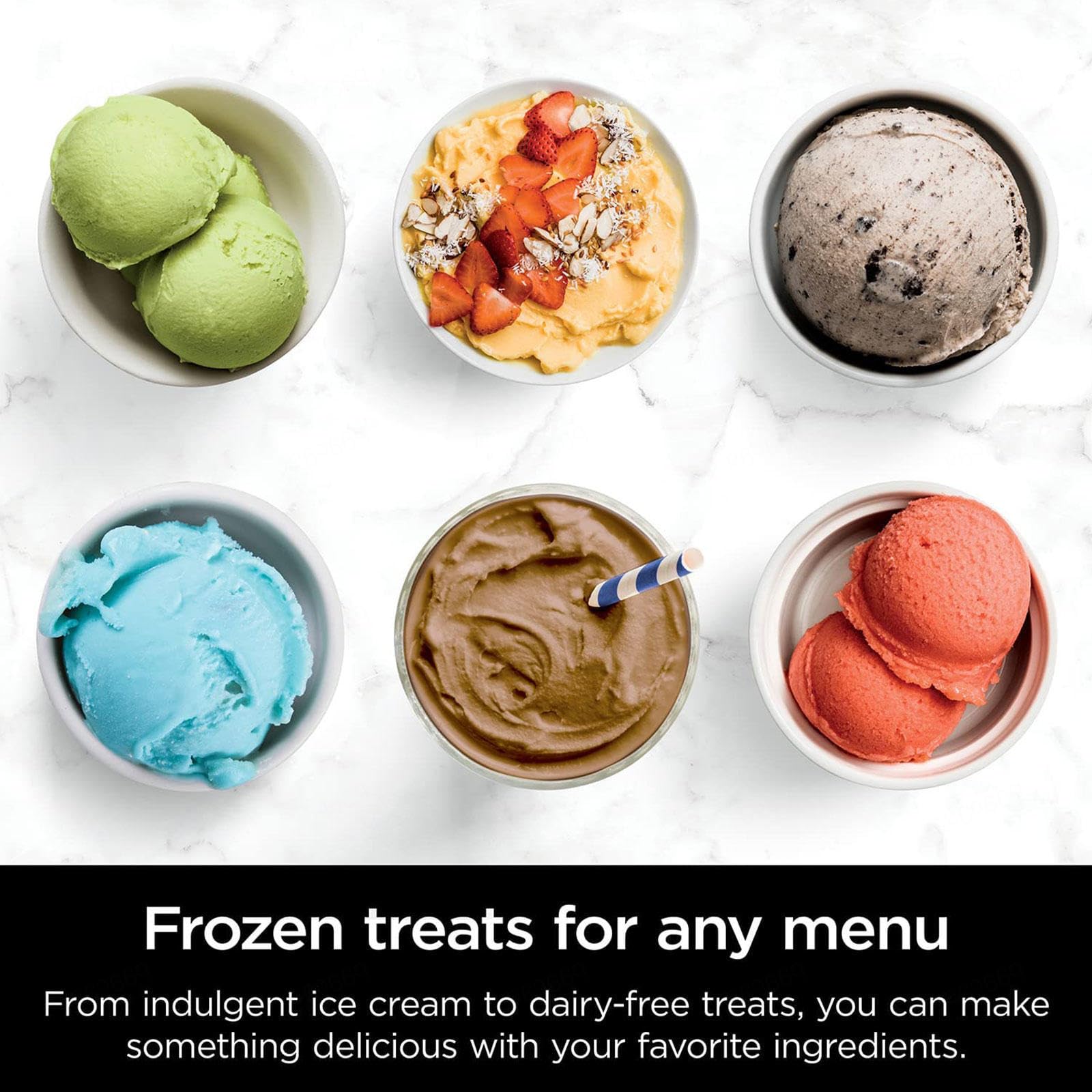 VRINO Creami Pints and Lids, for Ninja Creami Deluxe Containers,24 OZ Ice Cream Container Dishwasher Safe,Leak Proof Compatible with NC500,NC501 Series Ice Cream Makers