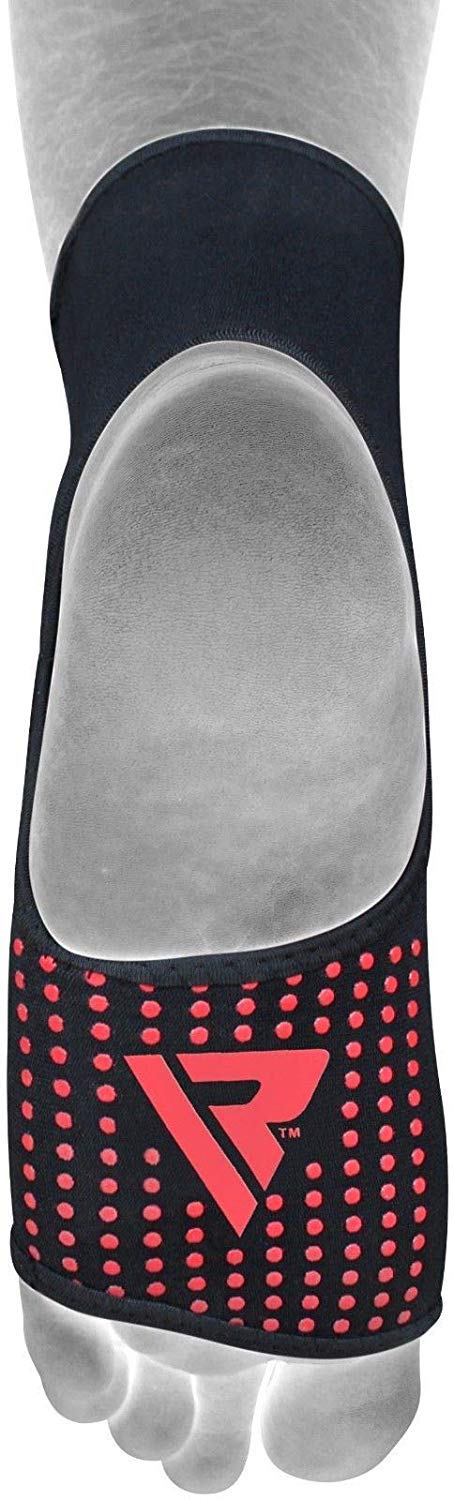 RDX Ankle Support Neoprene Brace Foot Guard MMA Pad Protector Achilles Tendon Pain (Sold as Single Item)