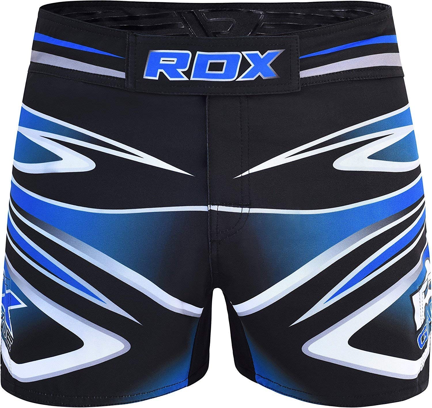 RDX MMA Stretch Shorts Clothing Training Cage Fighting Grappling Martial Arts Muay Thai Kickboxing Blue