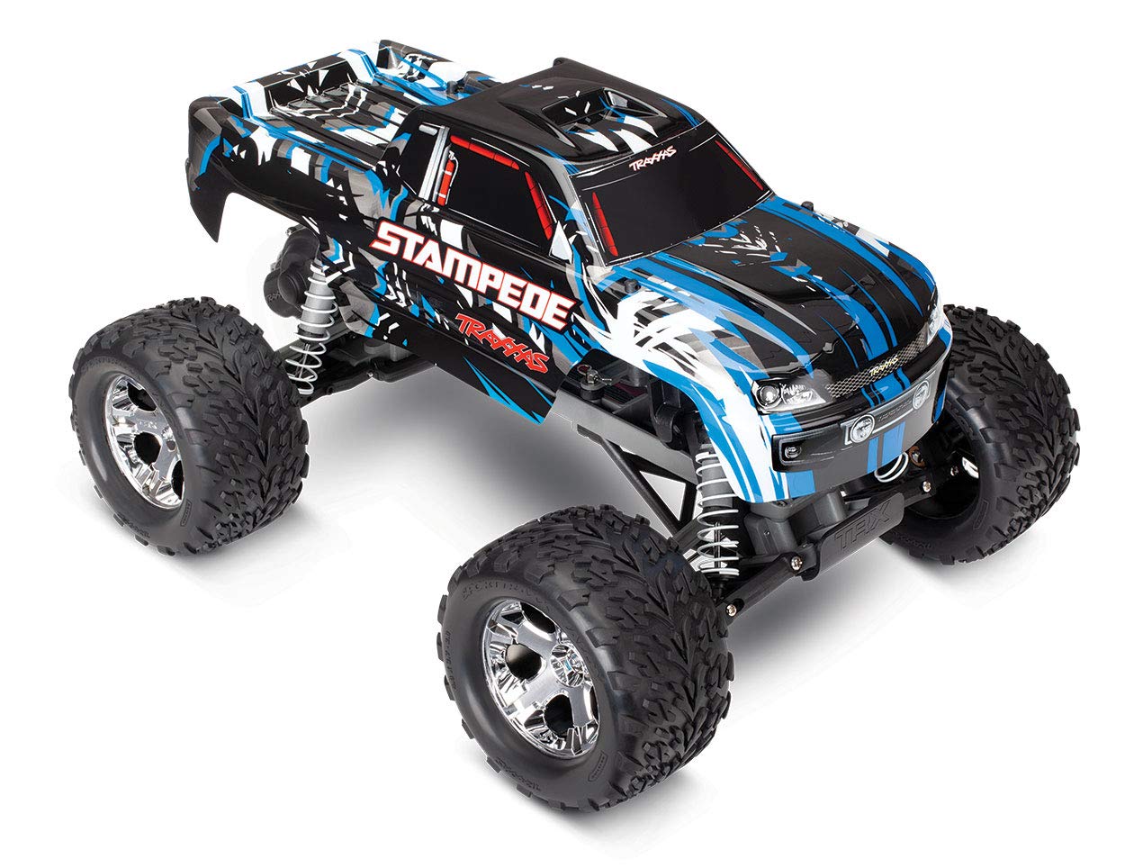 Traxxas 36054-1 Stampede: Monster Truck, Ready-To-Race (1/10 Scale), Colors May Vary