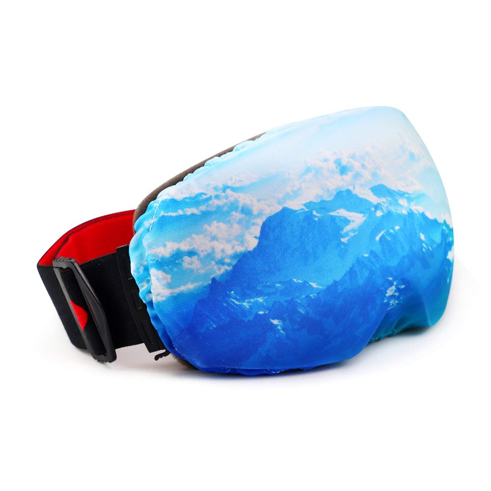 Xpeciall SKI Goggle Cover Sleeve - Keep Your Lenses Clean and Scratch-Free for Travel Storage - Gifts for Ski Lovers(2 Pack)
