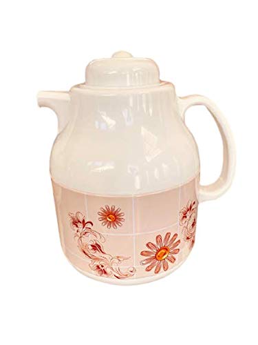 Uni Thermal Teapot (34oz.) I ALSO HAVE SPECIAL FOR WHOLESALE Removable infuser, Adjustable open/close spout [ DAISY]