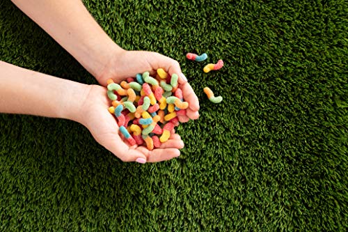 Trolli Sour Brite Crawlers Minis Candy, Sour Gummy Worms, 2 Ounce Treat-Size Pouches (Pack Of 18)