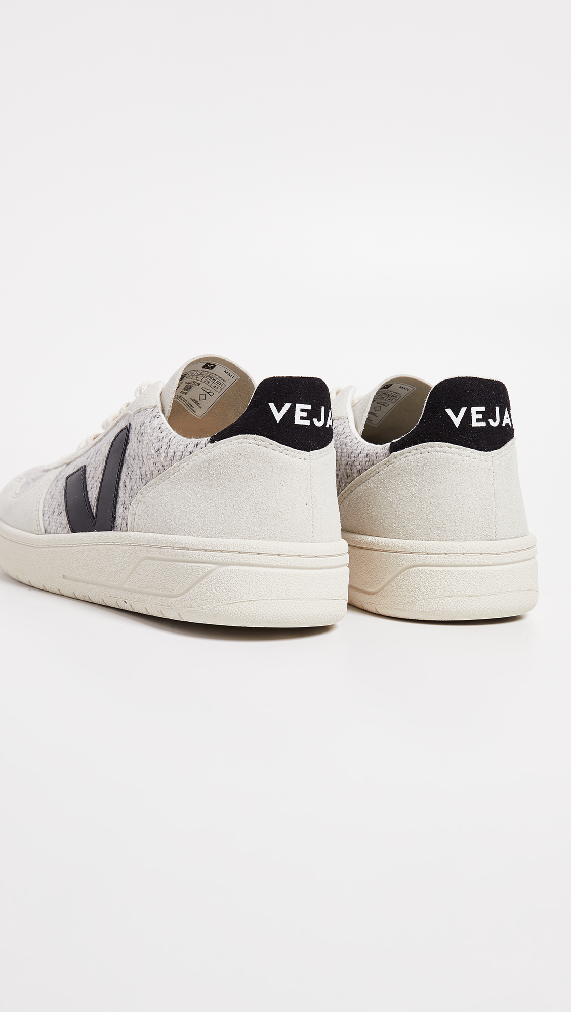 Veja men V-12 sneakers extra white - dune 6 US
