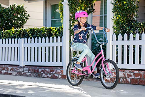Schwinn Fair Lady Cruiser Bike, 20-Inch Wheels, Pink