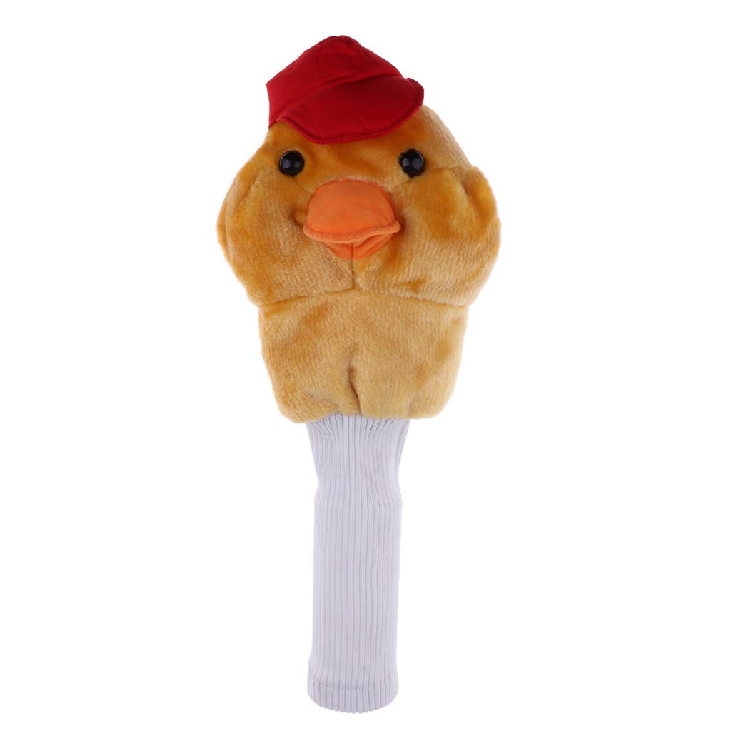 T TOOYFUL Golf Driver Headgear Golf Club Chicken Cover, Type 1