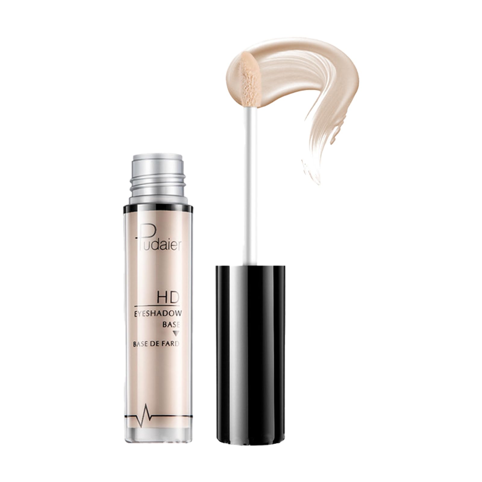 WALULAN Eye Shadow Primer, Liquid Eye Shadow, Brighten Eye Primer, 24 Hours Long Lasting Makeup, Moisturizing Eye Glossy