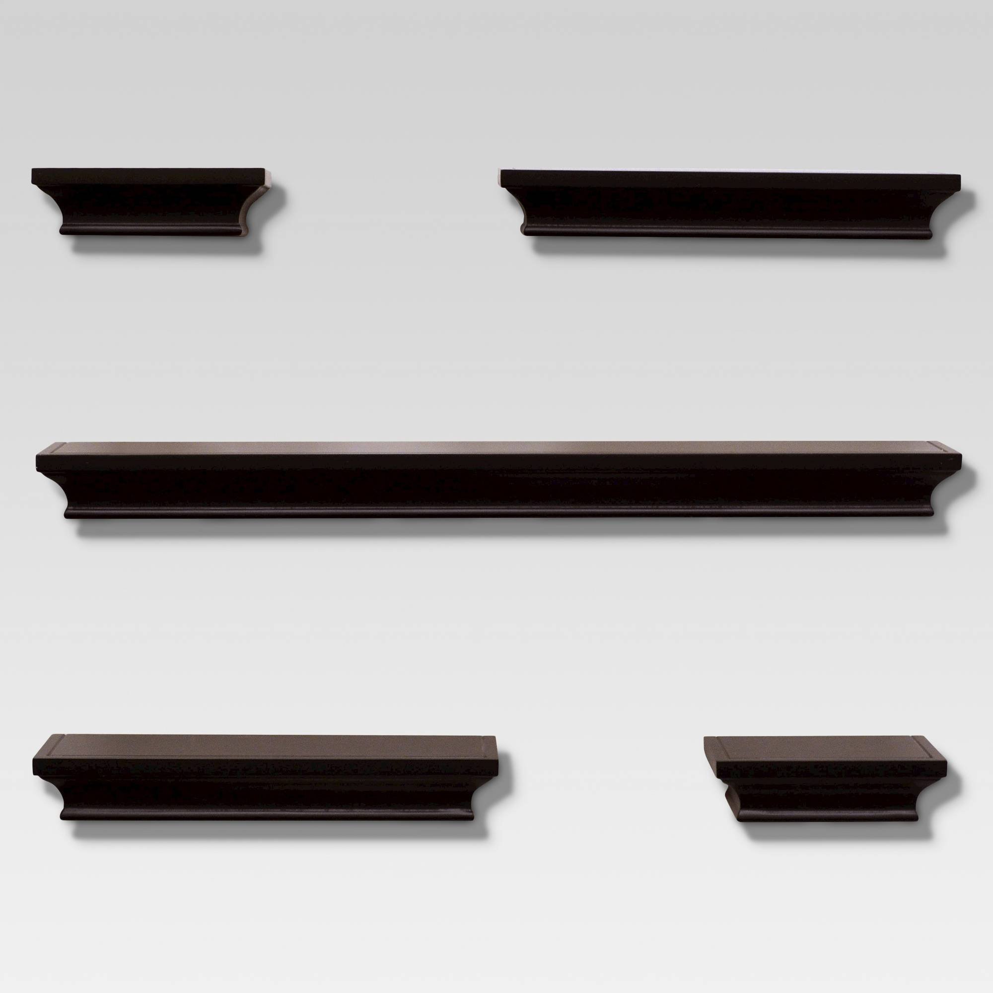 Traditional Shelf Set 5pc - Brown - Threshold