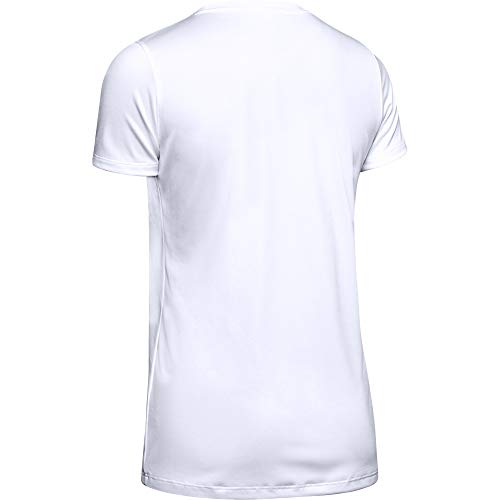 Under Armour Women's UA Tactical Tech Short Sleeve LG White