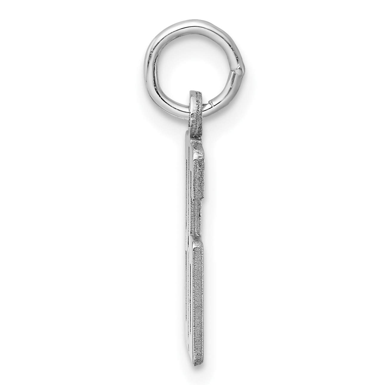 Sterling Silver Small Elongated Pol Number 86