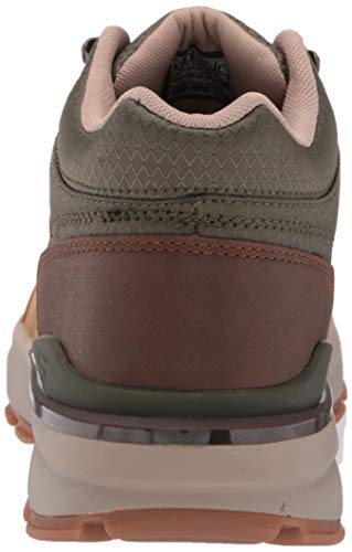 Skechers USA Men's mens Boot,Brown/Olive,13