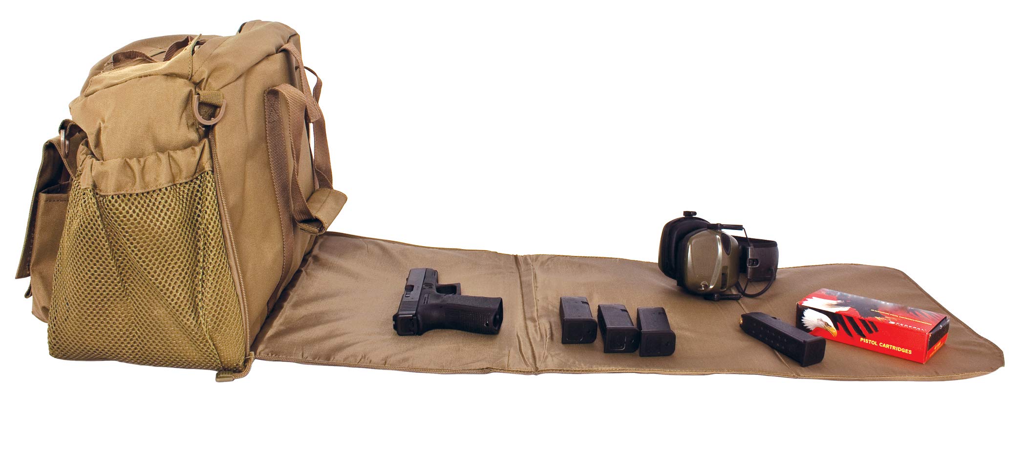 Red Rock Outdoor Gear Range Bag, Coyote, One Size