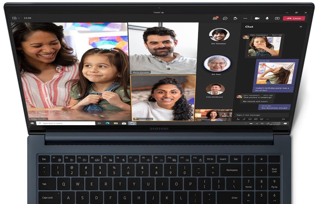 SAMSUNG Electronics Galaxy Book Odyssey Intel Laptop Computer 15.6" LED Screen RTX 3050Ti Intel Core i7 Processor 16GB Memory 512GB SSD Long-Lasting Battery, Mystic Black