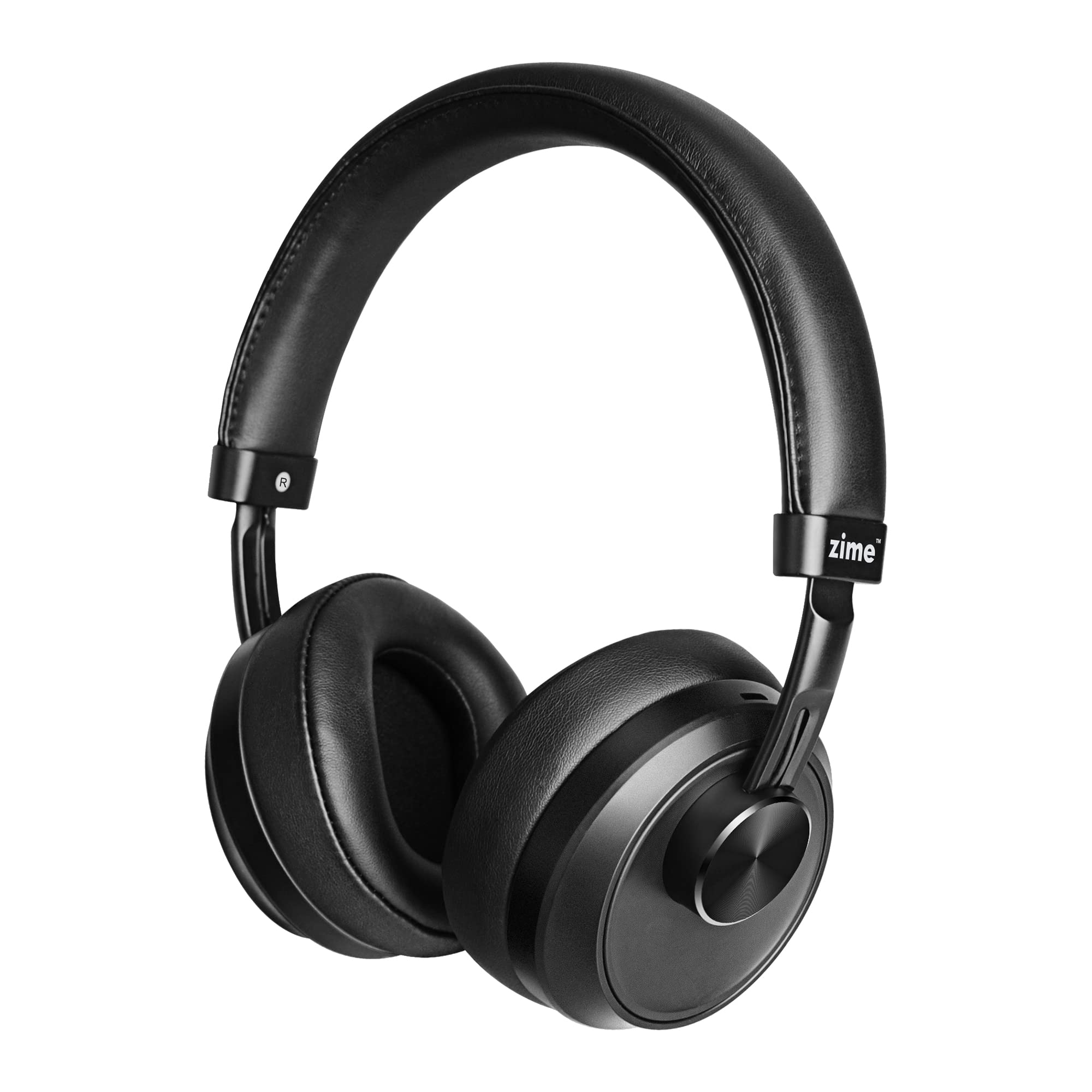 zime Ranger Over The Ear Headphones Wireless Bluetooth, Multi-Platform Wired & Wireless Gaming Headset with Microphone, Ultra Low Latency Bluetooth Headphones for Travel Office Home Black