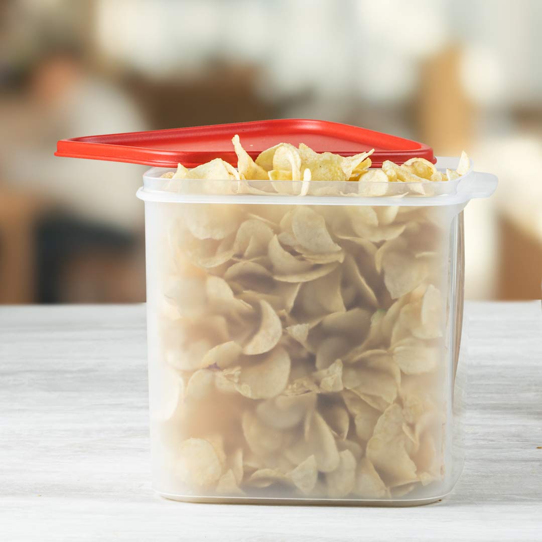 Tupperware Square Smart Saver Container, 3.9 Litres, Color May Vary