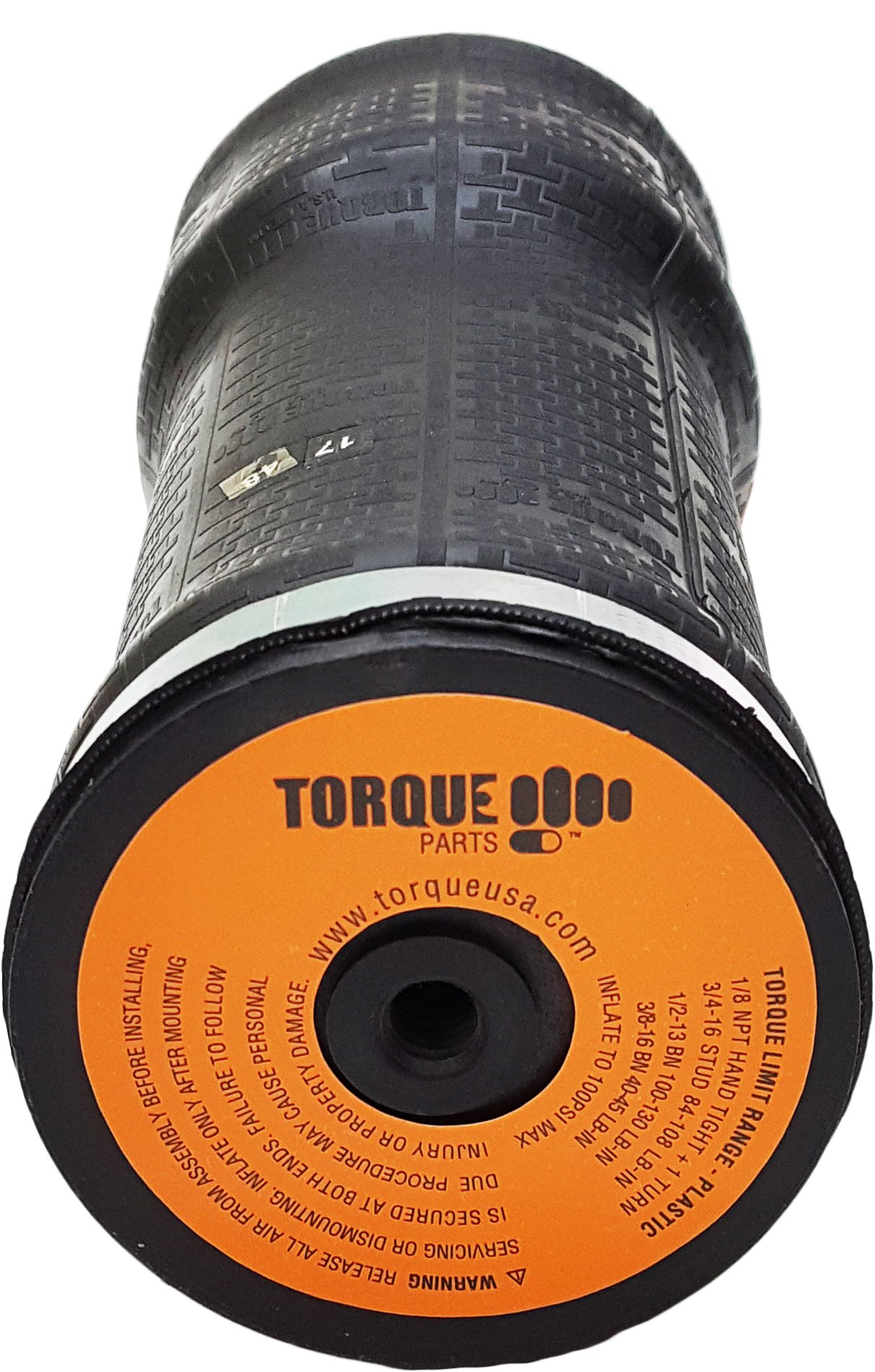 TORQUE Cab Sleeper Air Spring Bag for Select Peterbilt 379 Trucks (Replaces Firestone 7036, W02-358-7036, Peterbilt T81-6002, 29-03200, T81-6000) (TR7036)