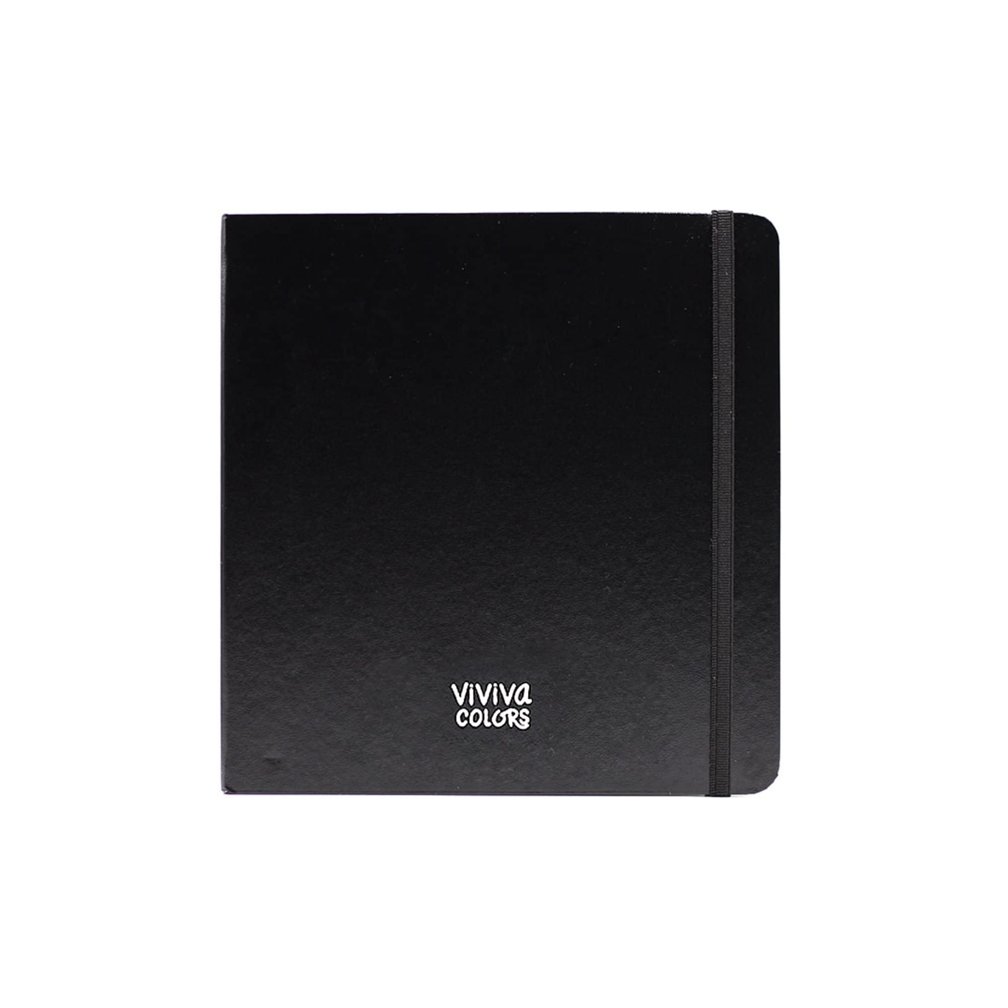 Viviva 40 Pages Watercolor Paper Sketchbook, 140 lbs, 100% Cotton, Square Size 7.5"x 7.5"