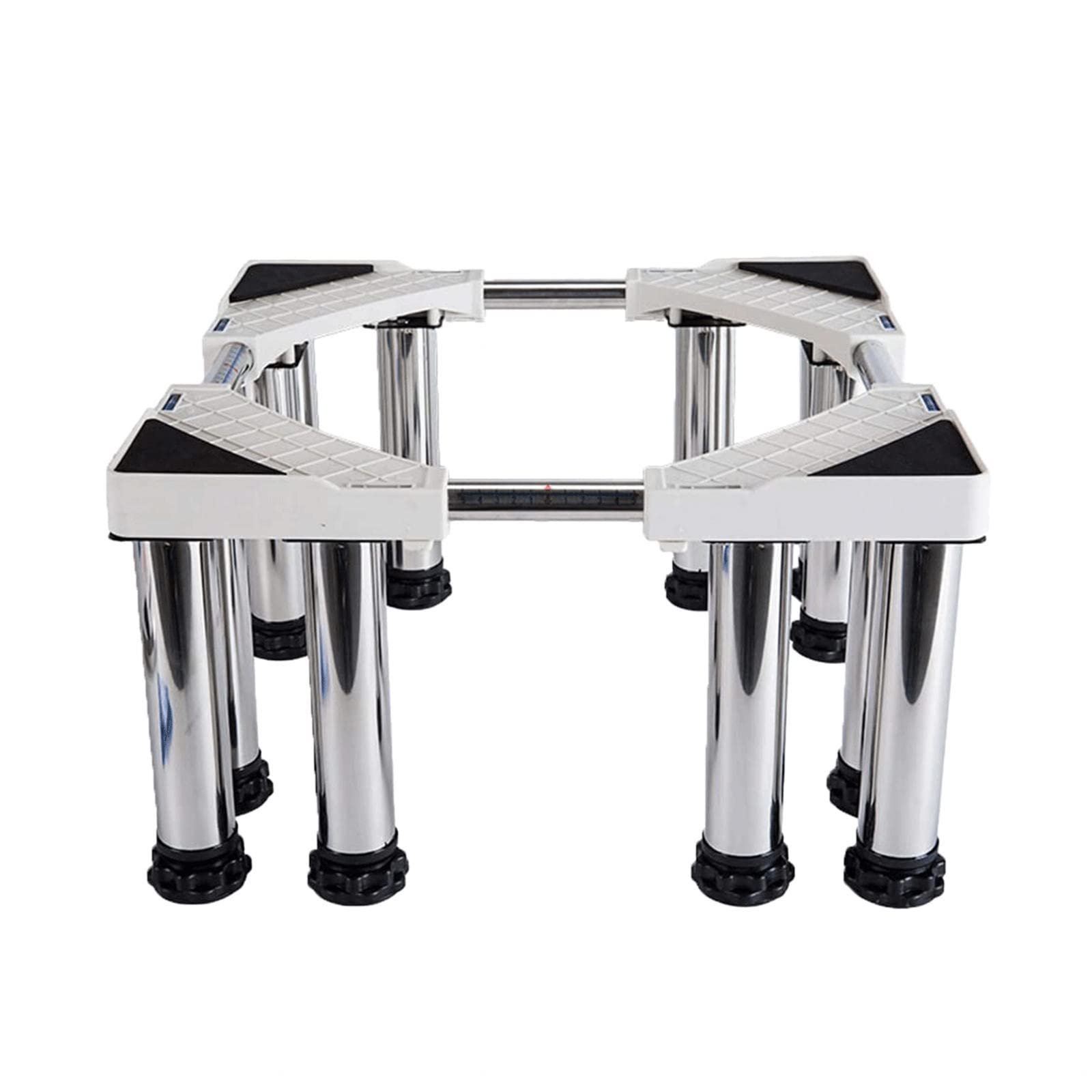 Washing Machine Base, 12 Legs High 20 Cm,Push Button Locking Adjustment Washer Pedestal Stand, for Dryers and Refrigerators (3-5 Days Delivery)