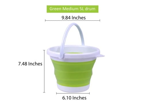 Resealable Water Balloons w/Durable Magnetic Seal/Reusable Water Bomb Splash Balls[Bundle 3 Items] 6 Pack Color Variation),Collapsable Water Bucket For Easy Travel/Water Access (Green), W/Mesh Bag
