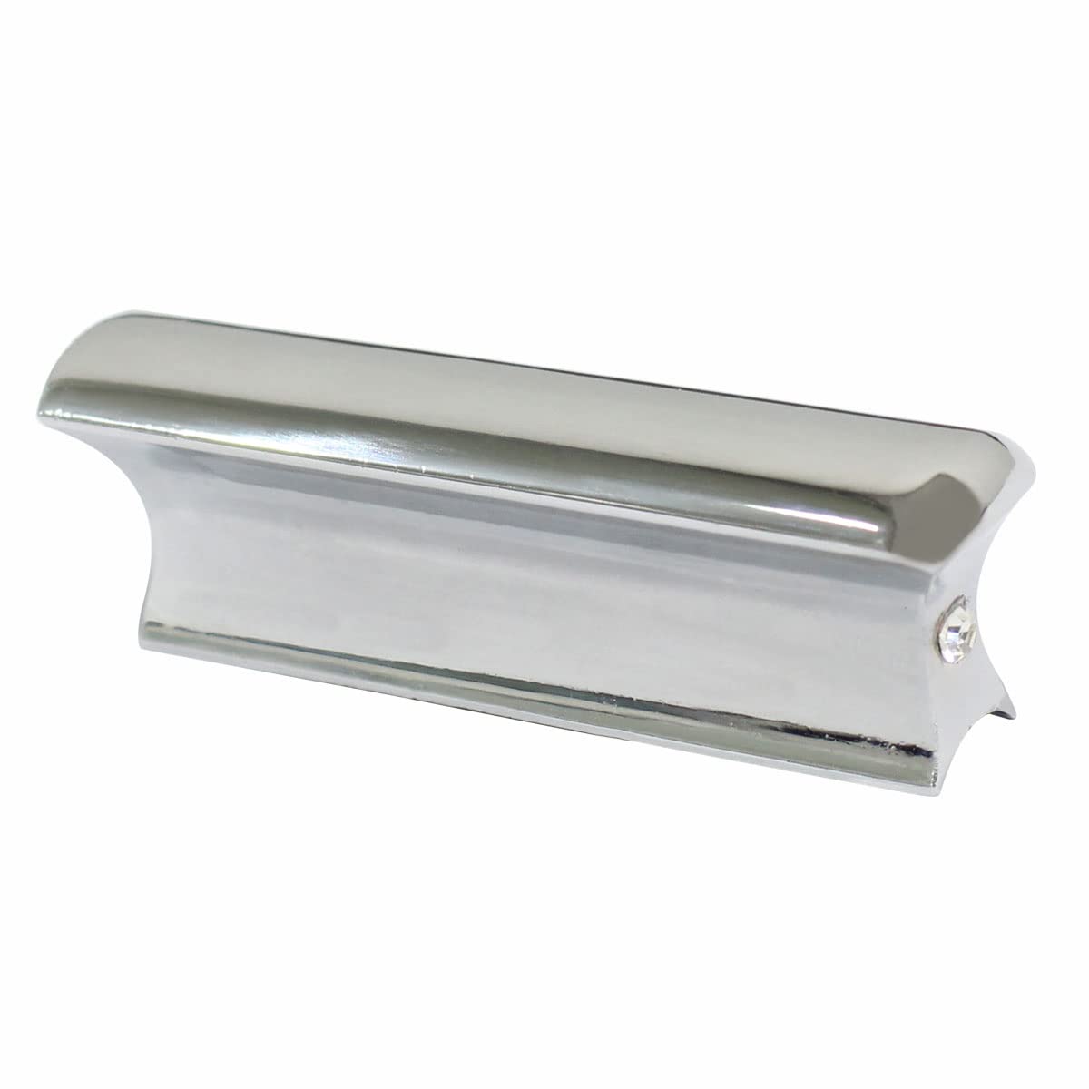 XtremeAmazing Guitar Slide Tone Bar for Dobro Lap Steel Guitar Electric Guitar Chrome