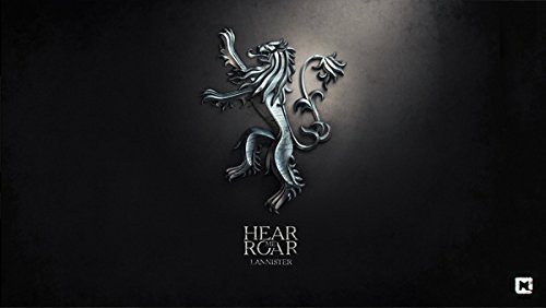 REINDEAR Game of Thrones House Sigil Crest Metal Keychain