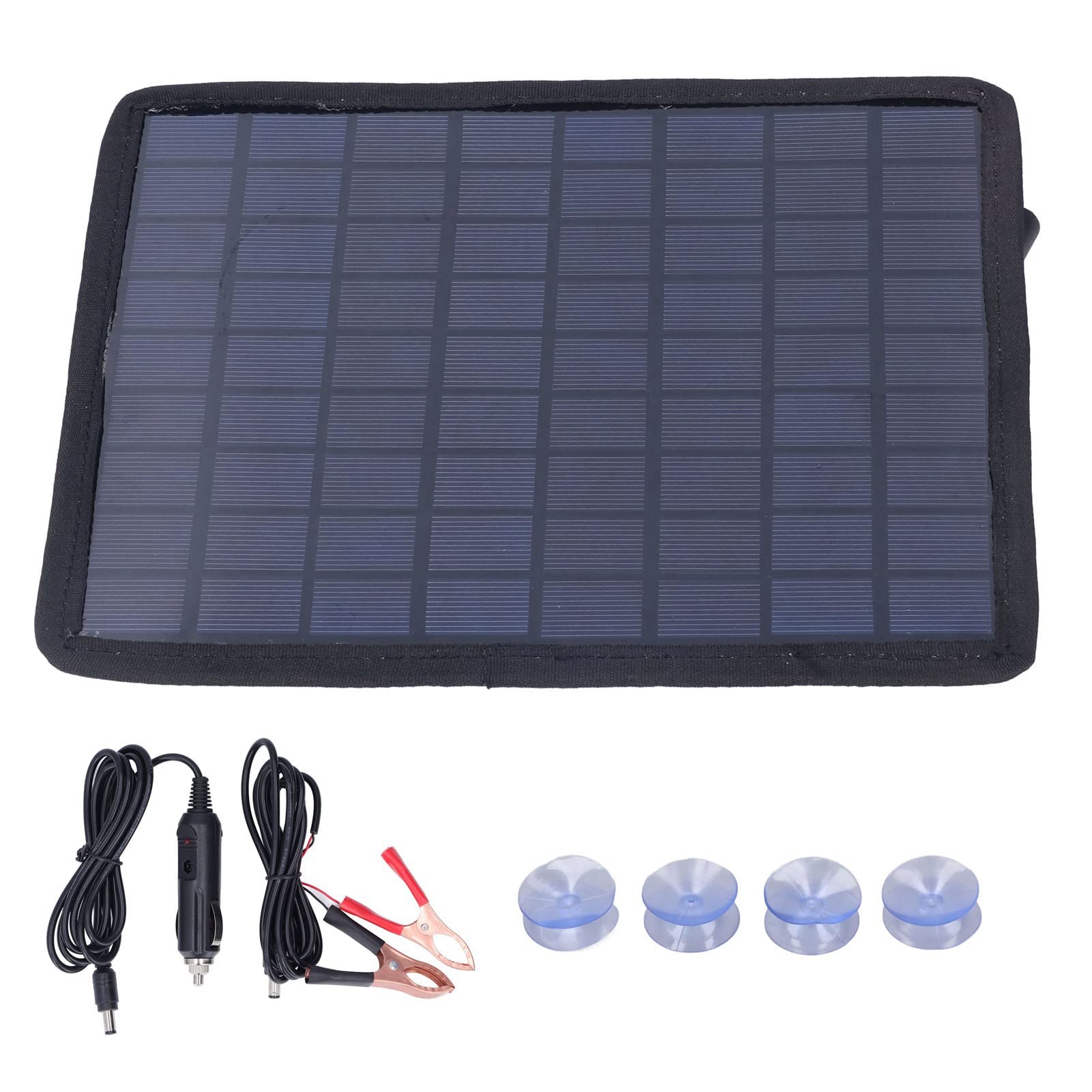 Solar Panel Charger Charging Panel 6W Maximum Core Board Charging Board Battery Car 18V Can Charge 12V Battery Charger Power Battery Charging Solar Power Charger Solar Battery