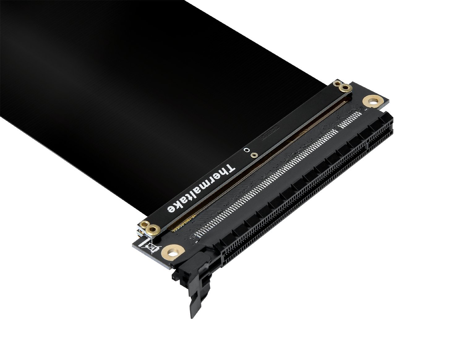 Thermaltake TT Gaming PCI-E x16 3.0 Black Extender Riser Cable 200mm AC-053-CN1OTN-C1, Support both AMD and Intel motherboard