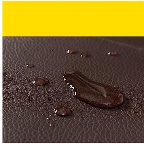YARLED Foot Stool with Storage, Storage Benches Foldable Stool Comfort Accent Storage with Reversible Tray Faux Leather Shoe Cabinets