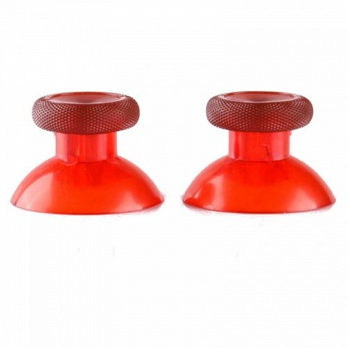 Vivi Audio 2 Analog Thumbstick Thumb sticks for Xbox One 1 Controller Color Transparent Red