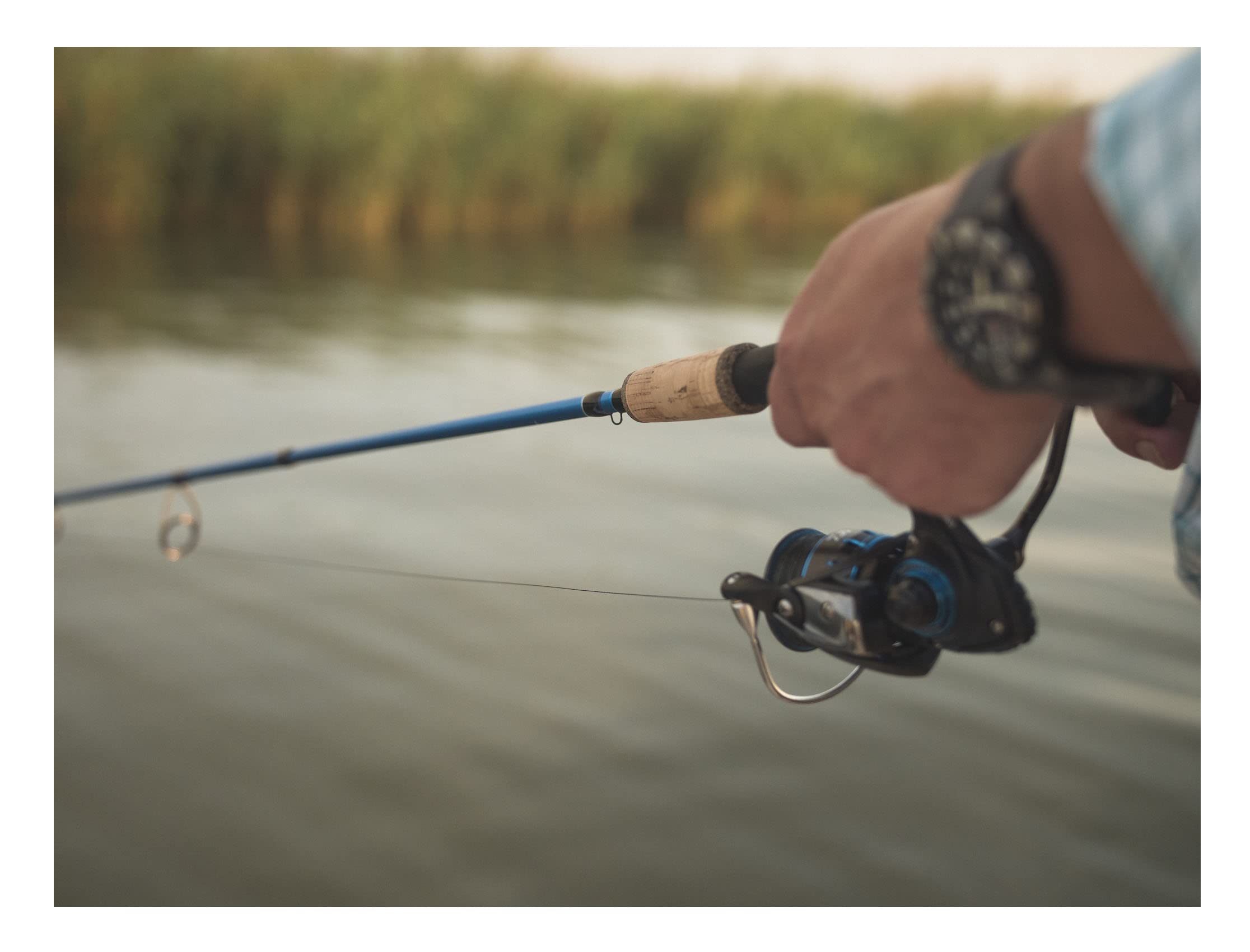 Temple Fork Outfitters TFO 3-Piece Angler Fast Action Freshwater/Saltwater Fishing Spinning Rods, 7ft H 3pc